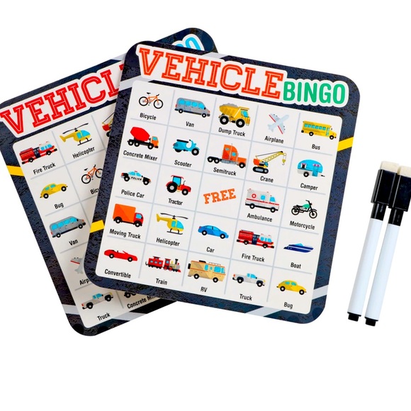 Toys | Travel Car Bingo Kids Game | Poshmark